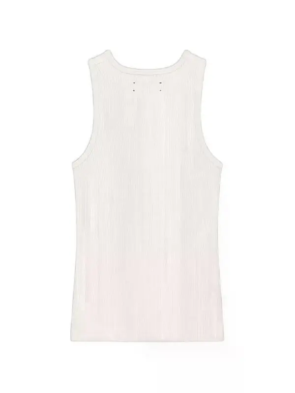 Amiri Ribbed Sleeveless Top