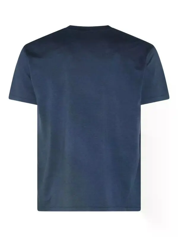 TOM FORD Crew-neck Short-sleeve T-shirt - Blue
