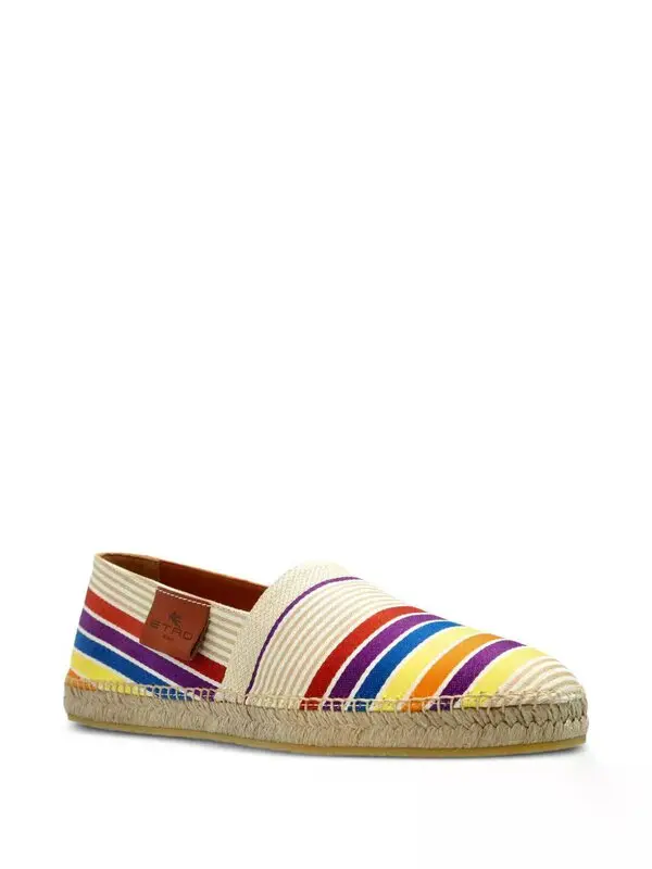 Etro Striped Espadrilles