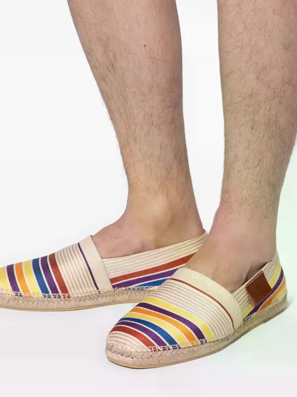 Etro Striped Espadrilles