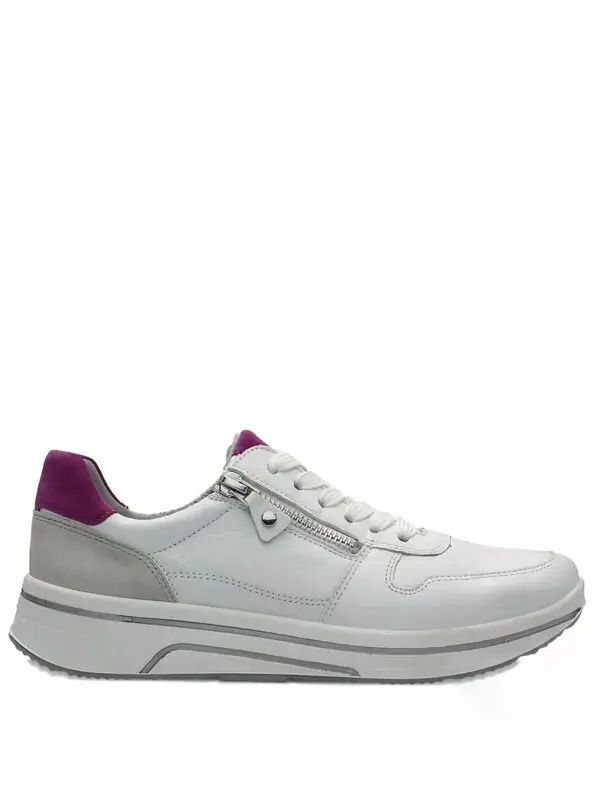 ARA Sapporo Suede Heel Lace-up Zip Detail Sneakers