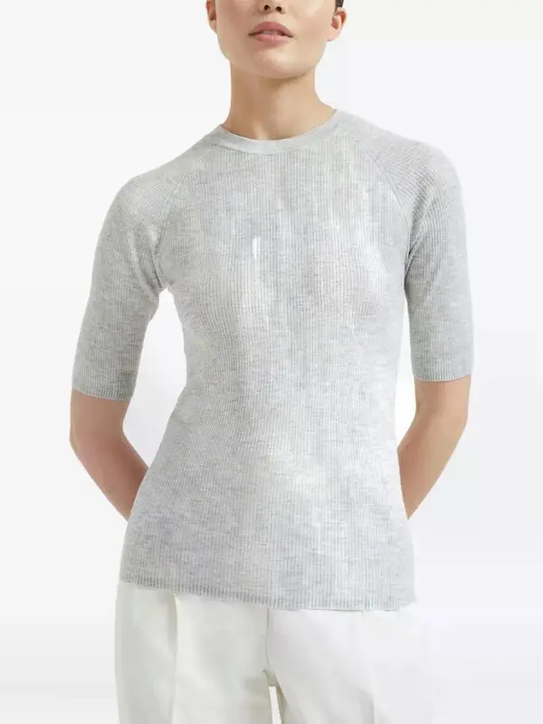 Brunello Cucinelli Ribbed Knit Jumper