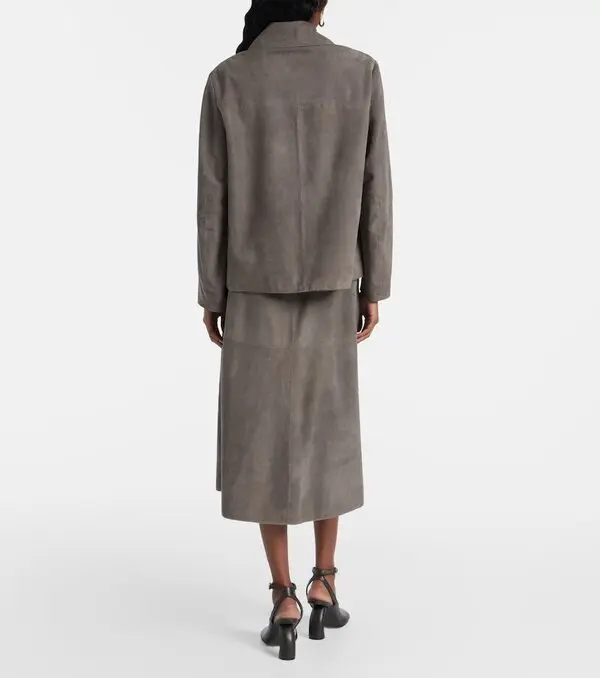 Max Mara Suede Overshirt