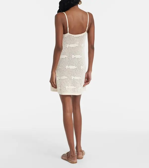 Staud Rio Crochet Cotton Beach Dress