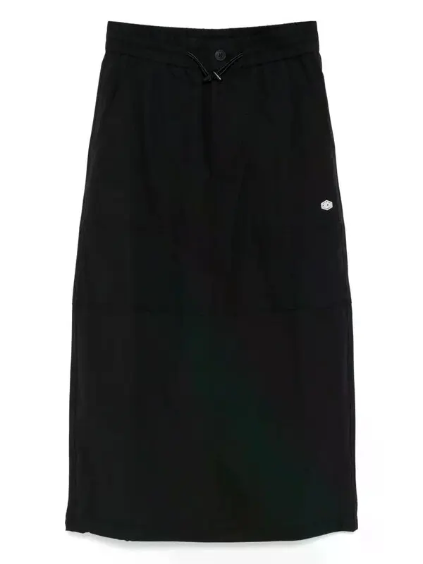 CHOCOOLATE Logo-embellished Skirt - Black