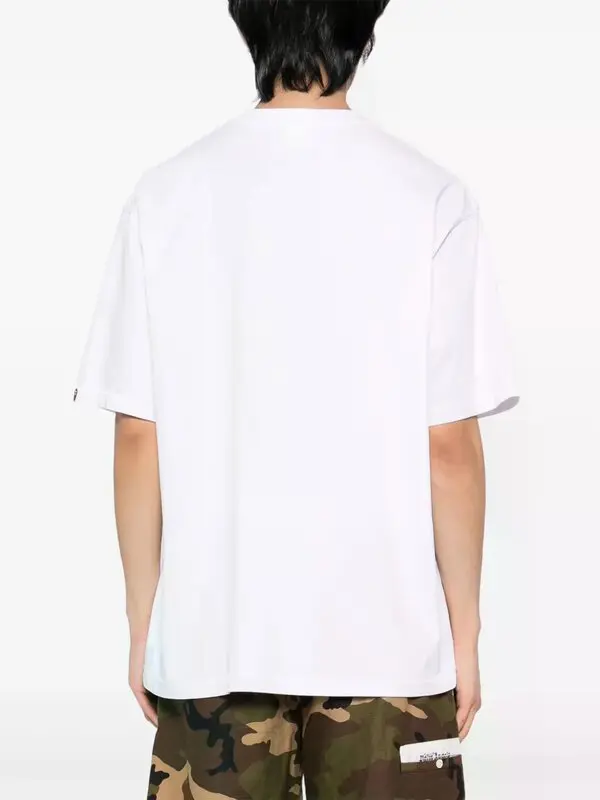 A BATHING APE Logo-printed T-shirt
