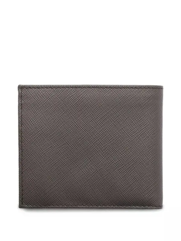 Prada Textured-leather Bi-fold Wallet