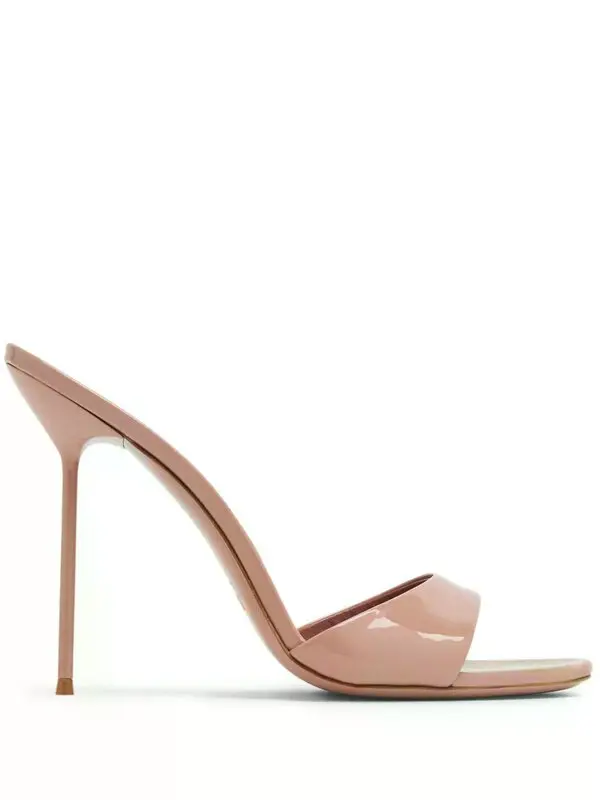 Paris Texas Lidia 105mm Patent Leather Mules - Pink