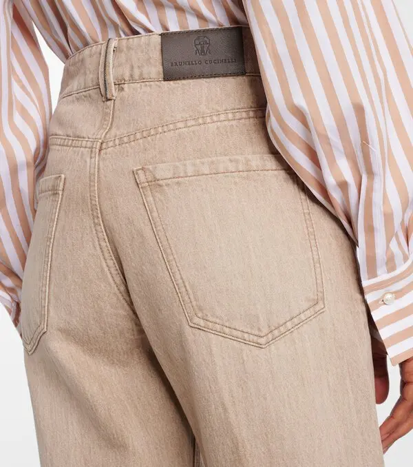 Brunello Cucinelli Wide-leg Jeans