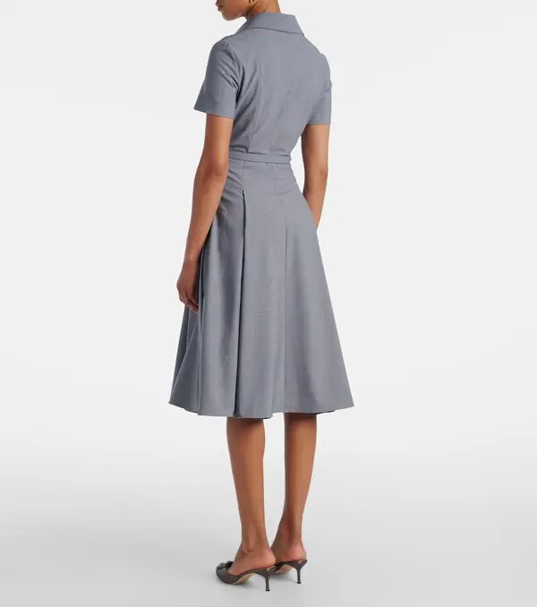 EMILIA WICKSTEAD Iwona Belted Midi Dress