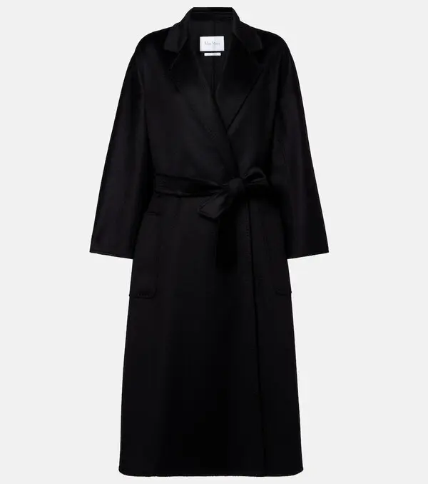 Max Mara Ludmilla Cashmere Coat - Black