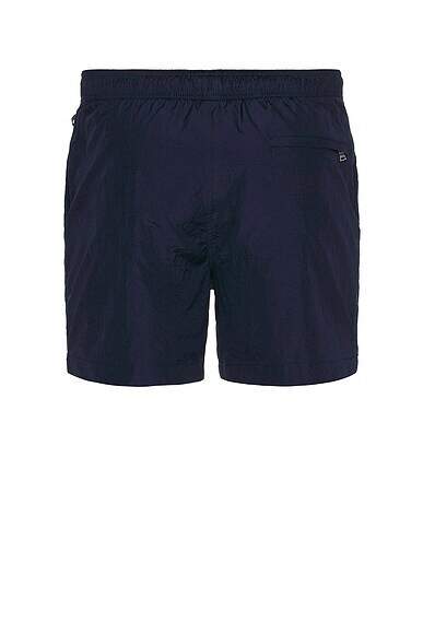 Onia Nylon Crinkle 5" Swim Trunk - Deep Navy