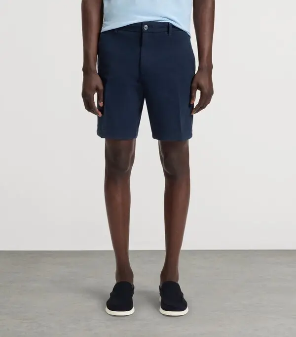 BOSS Slim-fit Stretch Cotton Shorts