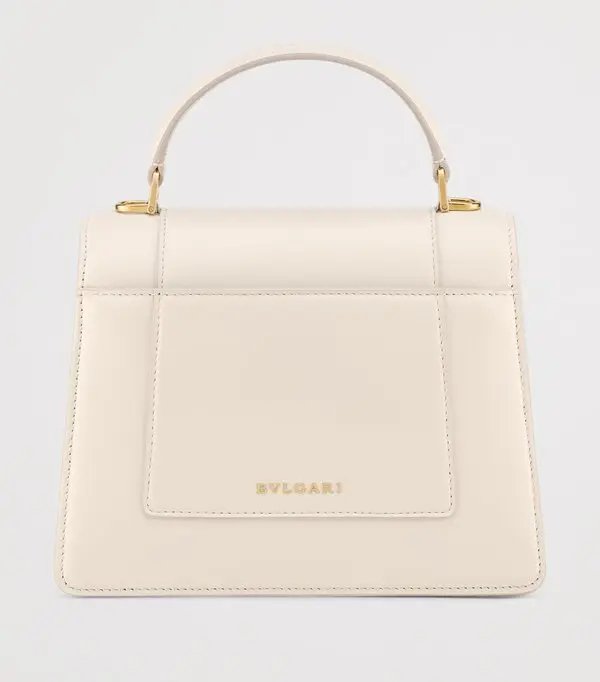 BVLGARI Serpenti Forever Top-handle Bag - White