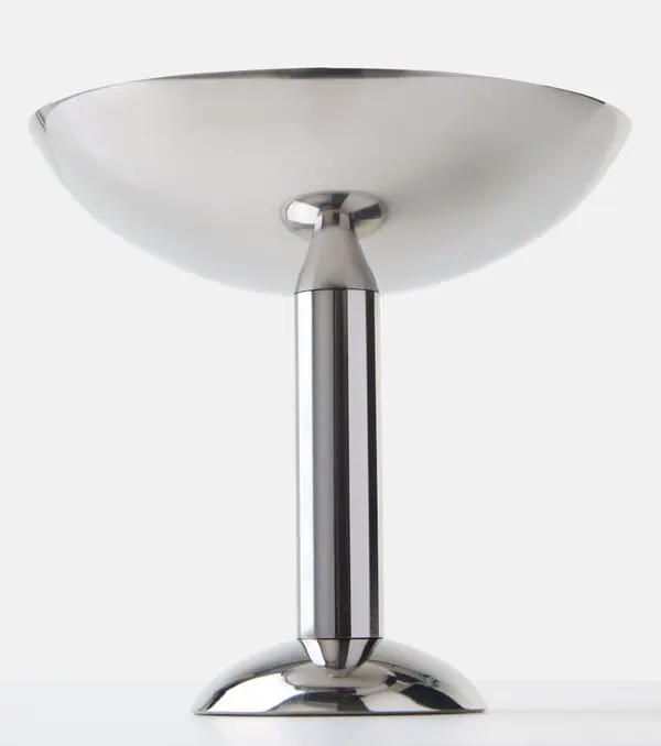 LOUISE ROE Tall Stainless Steel Champagne Coupe Glass