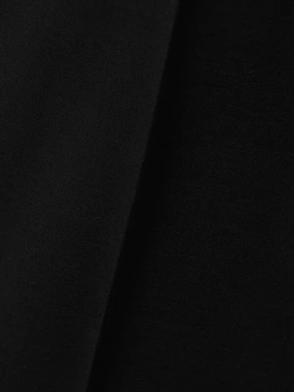 Khaite Cam' Woven Virgin Wool Blend Straight-leg Trousers