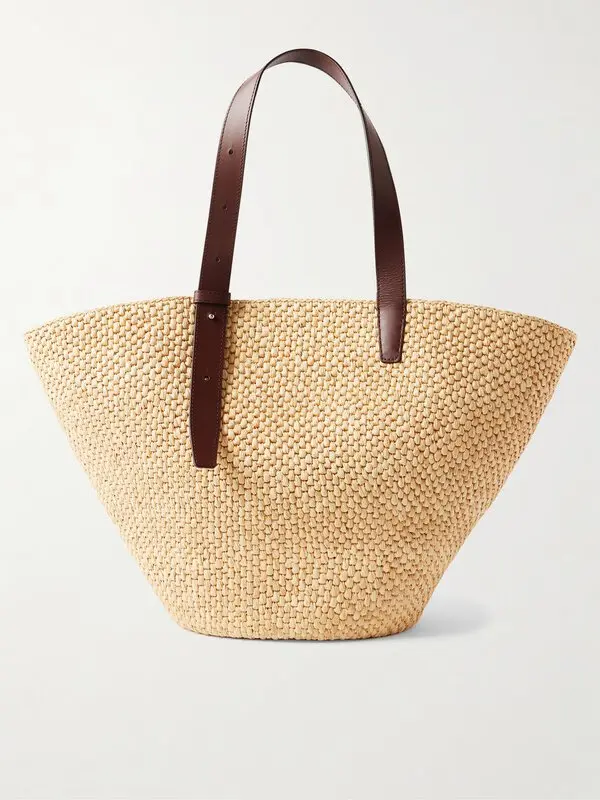 LIÉ STUDIO Bianca Raffia Tote