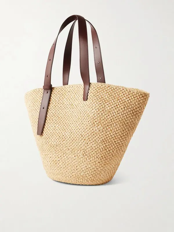 LIÉ STUDIO Bianca Raffia Tote