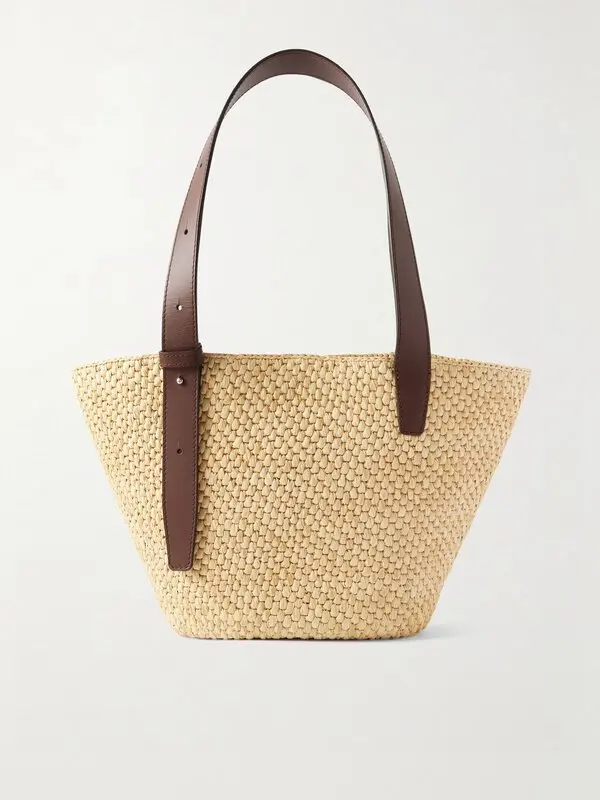 LIÉ STUDIO The Bianca Small Raffia Tote - Neutrals