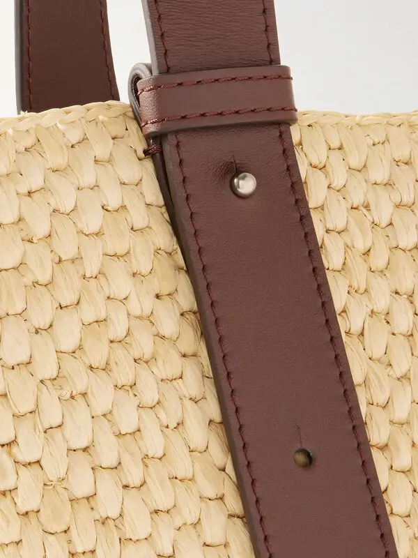 LIÉ STUDIO The Bianca Small Raffia Tote - Neutrals