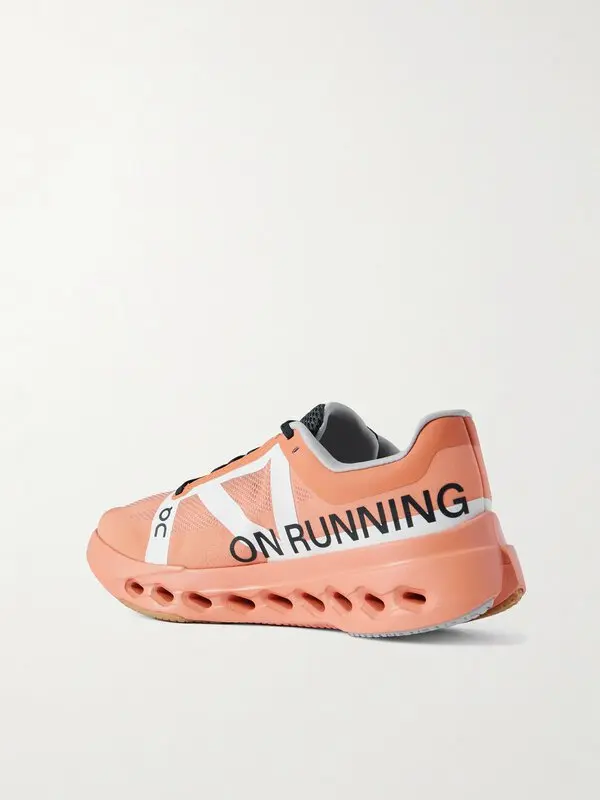 On Cloudsurfer Next Z5 Rubber-trimmed Mesh Sneakers - Orange