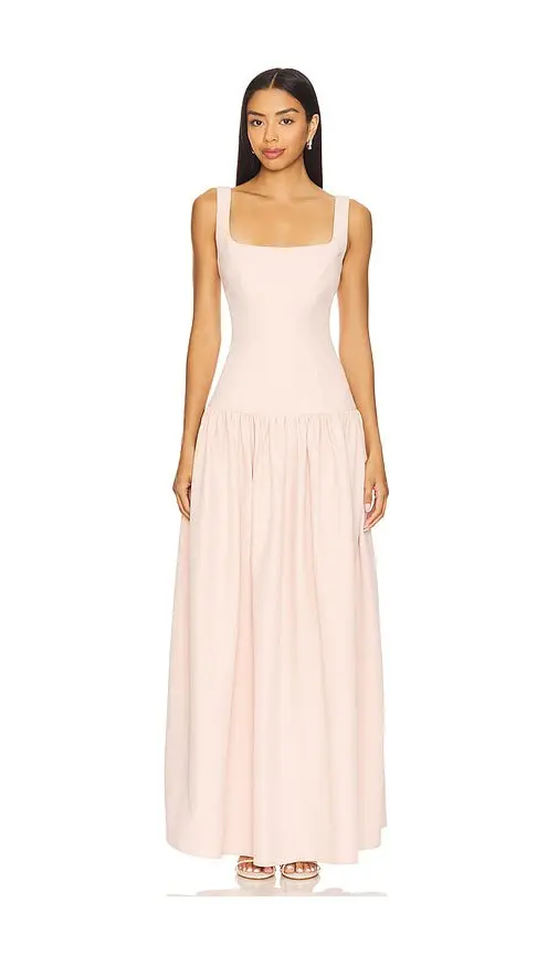 LOVERS AND FRIENDS Aria Maxi Dress - Blush