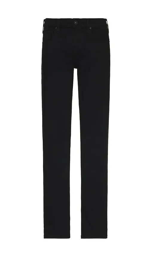 Paige Normandie Straight Leg Jeans - Black