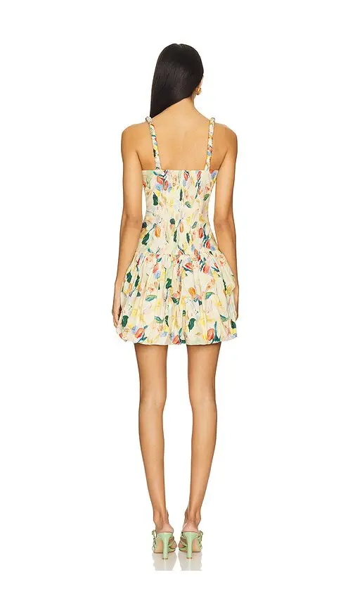 Astr The Label Keyla Dress Green Floral