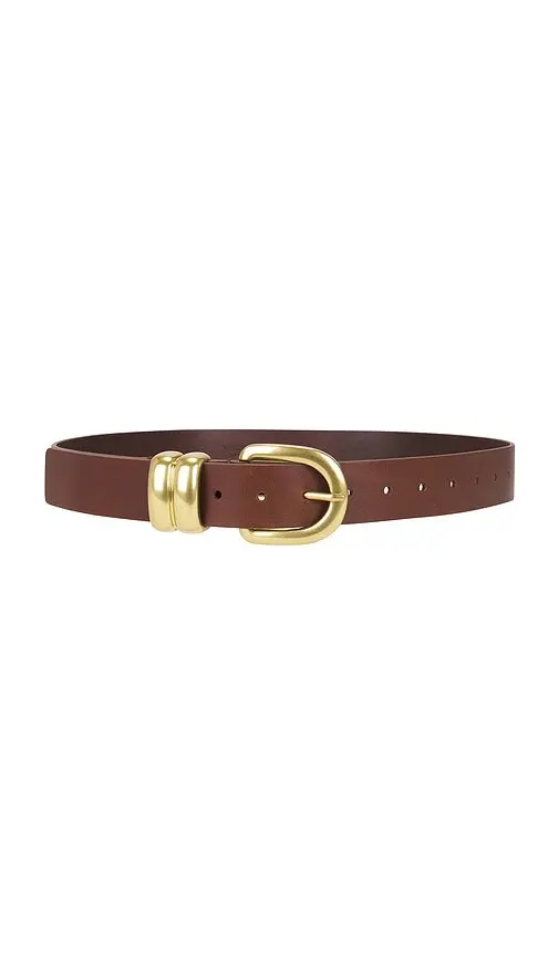 BY MALENE BIRGER Zoira Leather Belt - Brown
