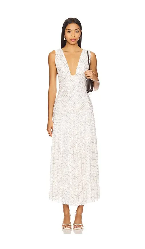 MORE TO COME Haydee Maxi Dress - White