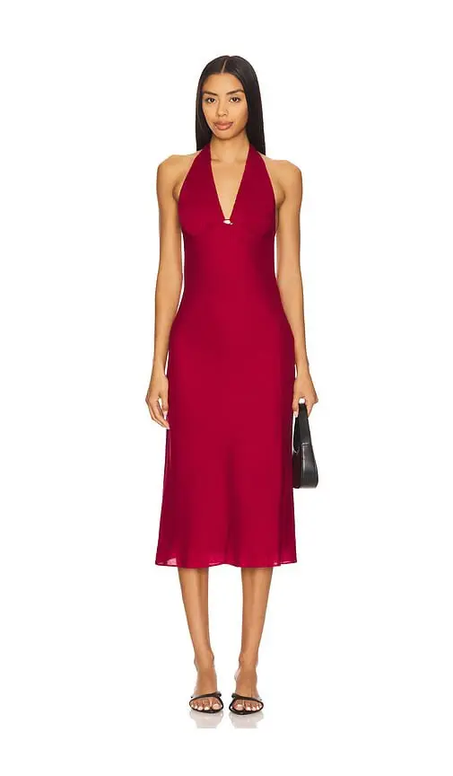 NIA Daria Dress In . Also - Red