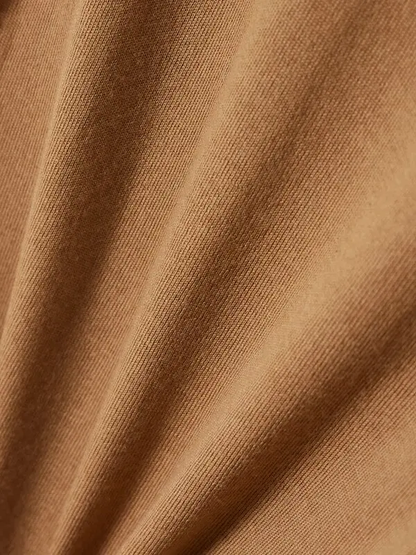 Victoria Beckham Layered Merino Wool Turtleneck Top
