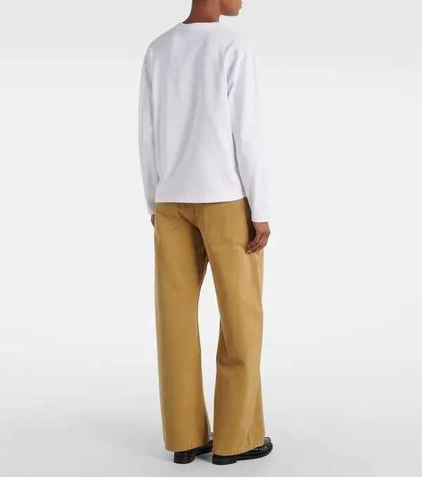 Polo Ralph Lauren Cotton Jersey Crewneck Sweatshirt - White