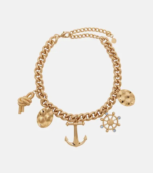 Rabanne Charm Necklace - Gold