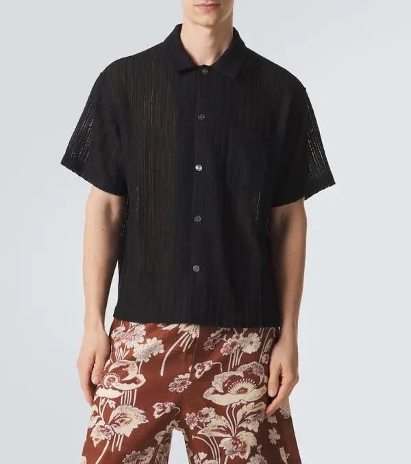 FRAME Crochet Shirt