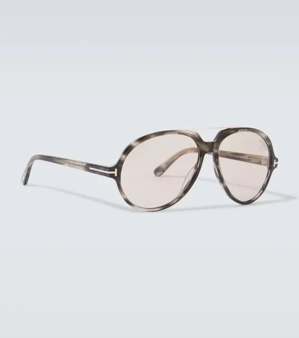 TOM FORD Aviator Sunglasses - Brown