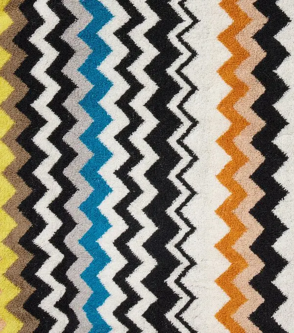 Missoni Zigzag Cotton Terry Bathrobe - Multicoloured