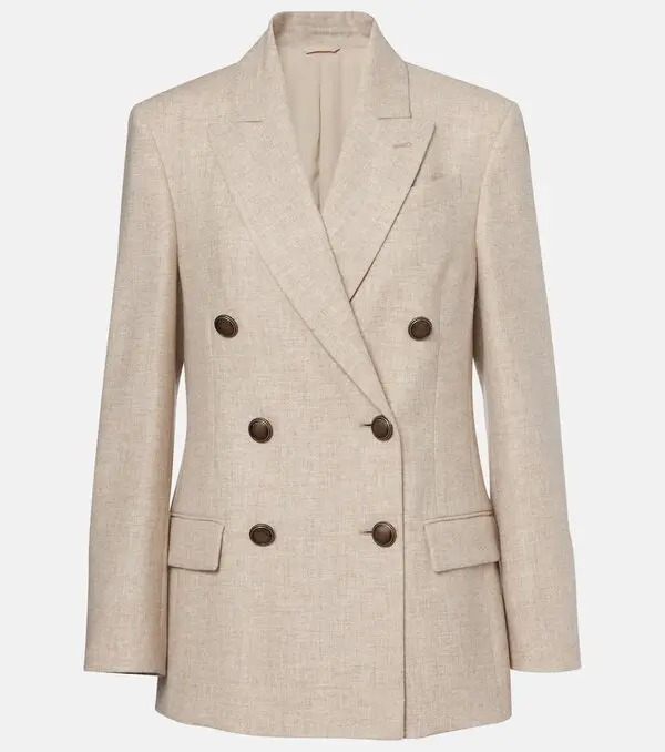 Brunello Cucinelli Wool And Cashmere Blazer