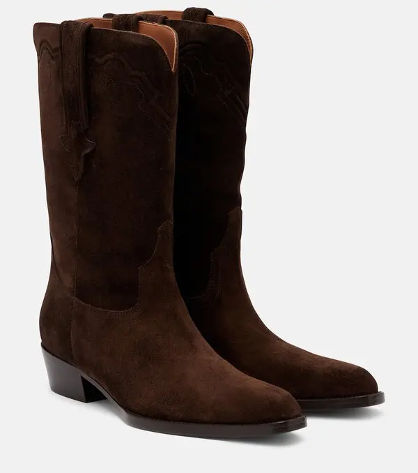 Paris Texas Hilda 35 Suede Cowboy Boots