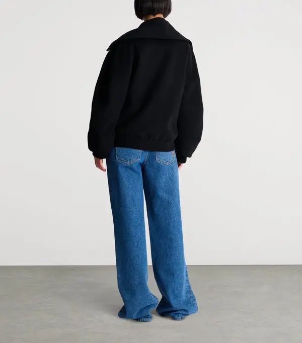 Balmain Wool-cashmere Pea Coat