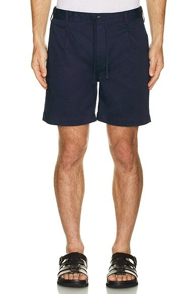 Onia Garment Dye Cotton Drawstring Shorts