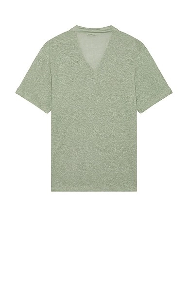 Onia Shaun Linen Polo - Sage