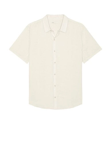 Onia Jack Air Linen Shirt - Stone