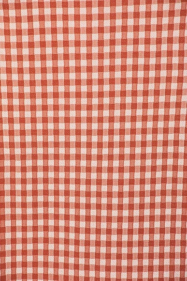 Alaïa Off-the-shoulder Gingham Midi Dress