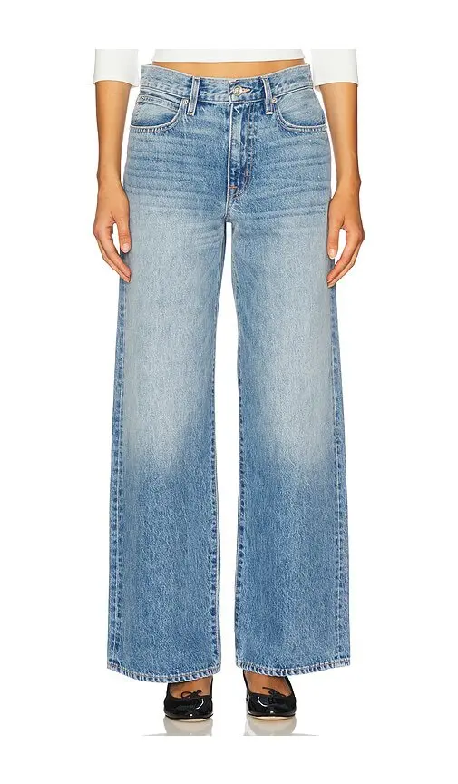 SLVRLAKE Selena Wide Leg Jean - Blue