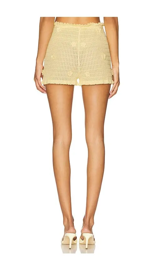 STONE COLD FOX X Revolve Allayia Floral Shorts - Yellow
