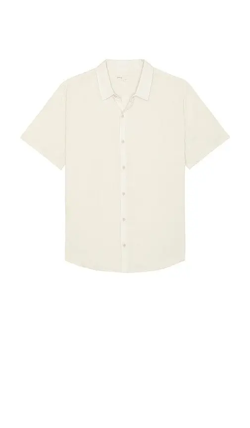 Onia Jack Air Linen Shirt In . Also - Grey