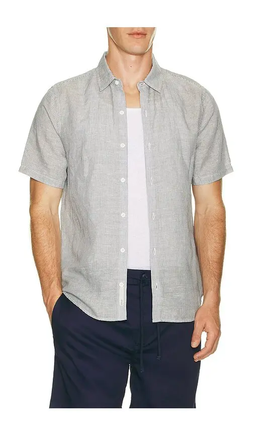 Onia Jack Air Linen Shirt In . Also