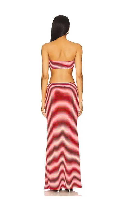 MORE TO COME Marcela Skirt Set - Red