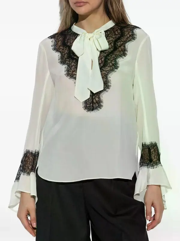 Zadig&Voltaire Lace Trimmed Blouse
